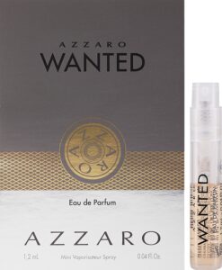 Azzaro Wanted Men edp 1.2ml vial sample | https://www.fragrancekenya.com